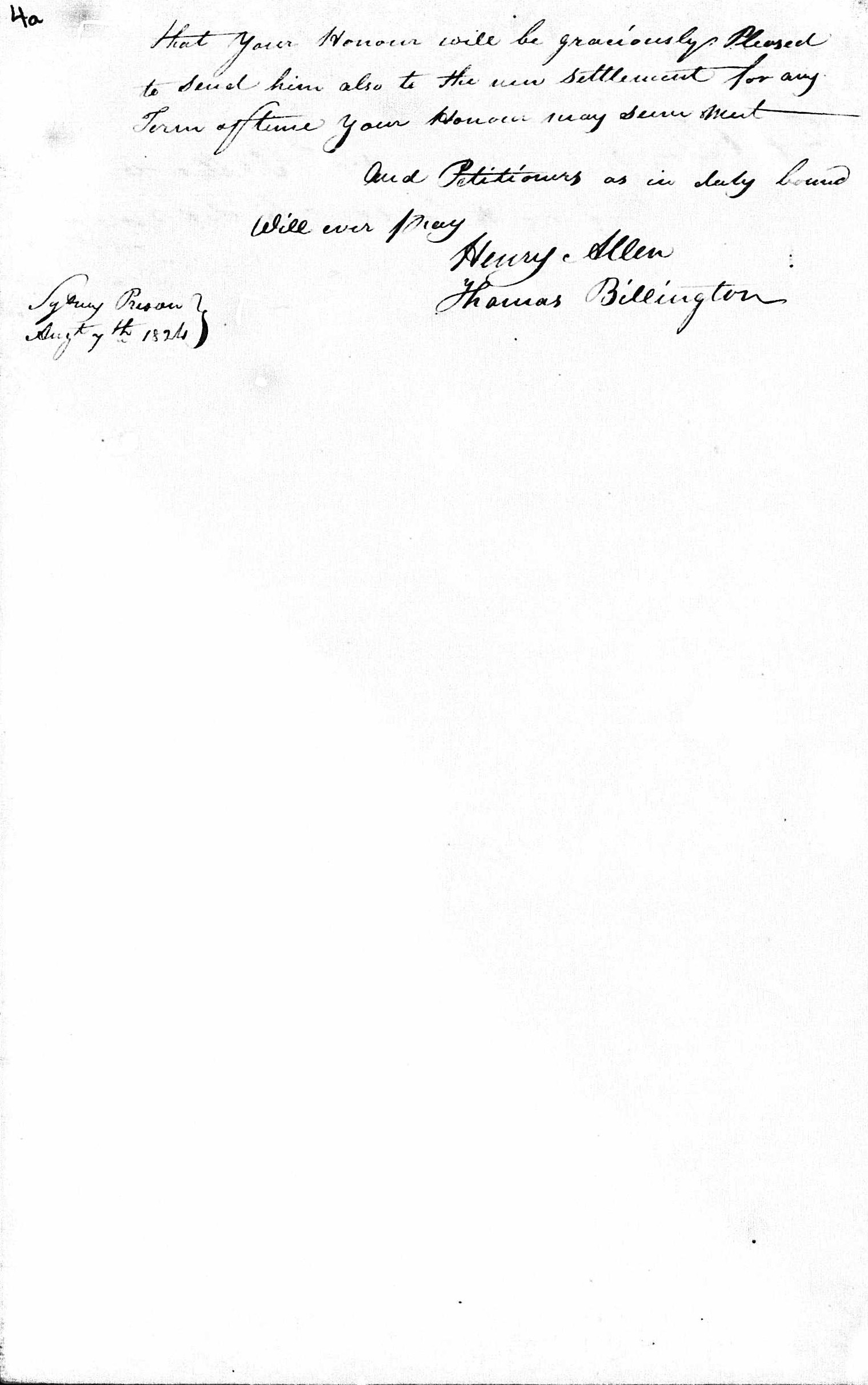 Prisoner No. 1 at Moreton Bay. Thomas Billington. – Moreton Bay and More